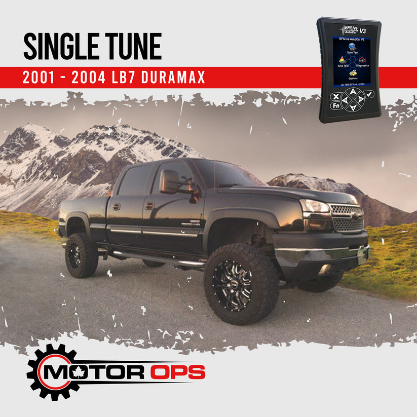 Single Tune 2001-2004 LB7 Duramax for EFILive – Motor Ops